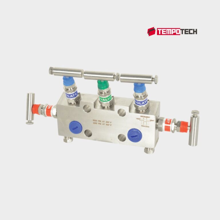 TMV-D-A-5 Angle 5 Way Manifold Valve Direct Mount - Tempotech | Process ...